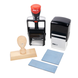 Buchungsstempel mit Datum (festes Motiv)